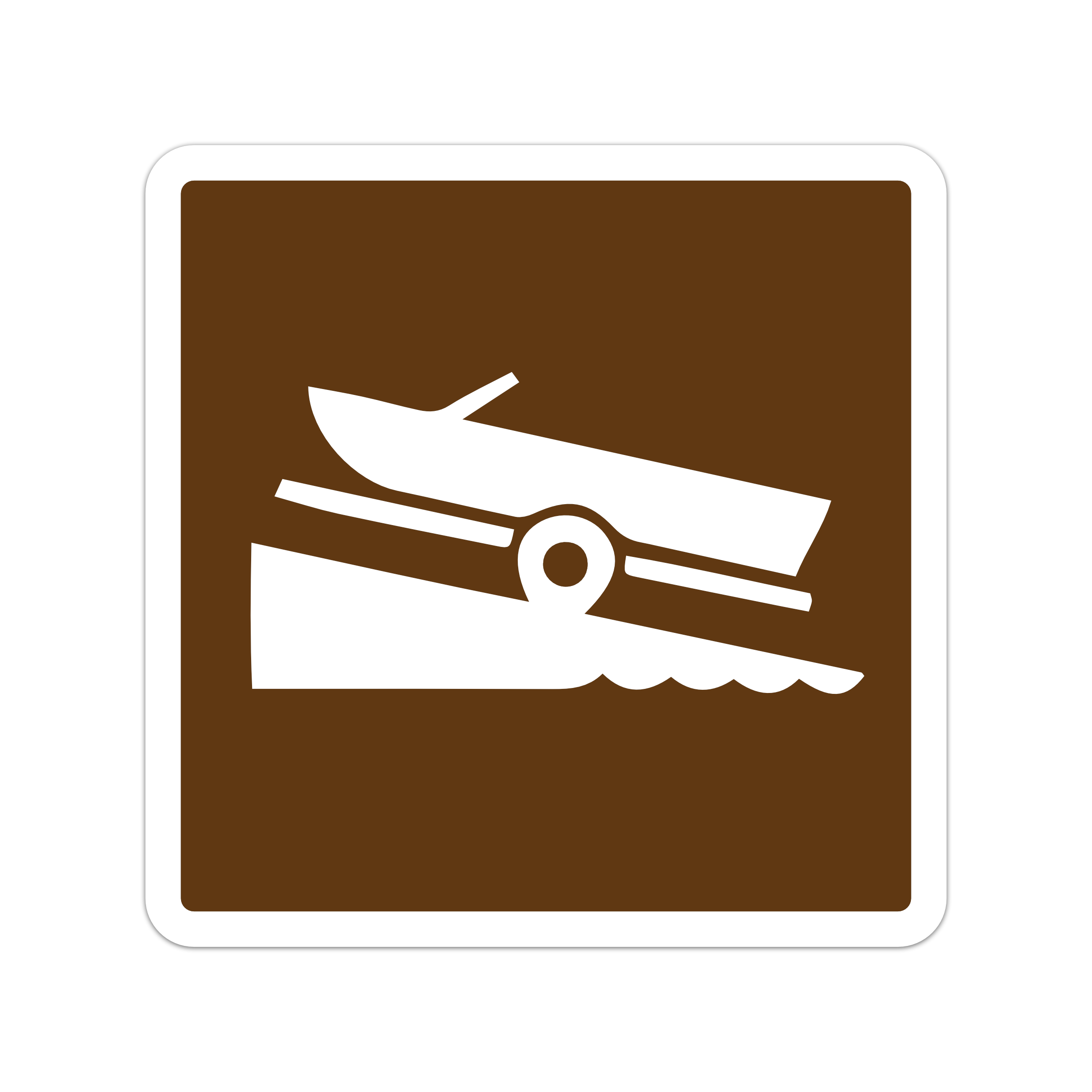 Boating Icon Sticker – Great Lakes Proud