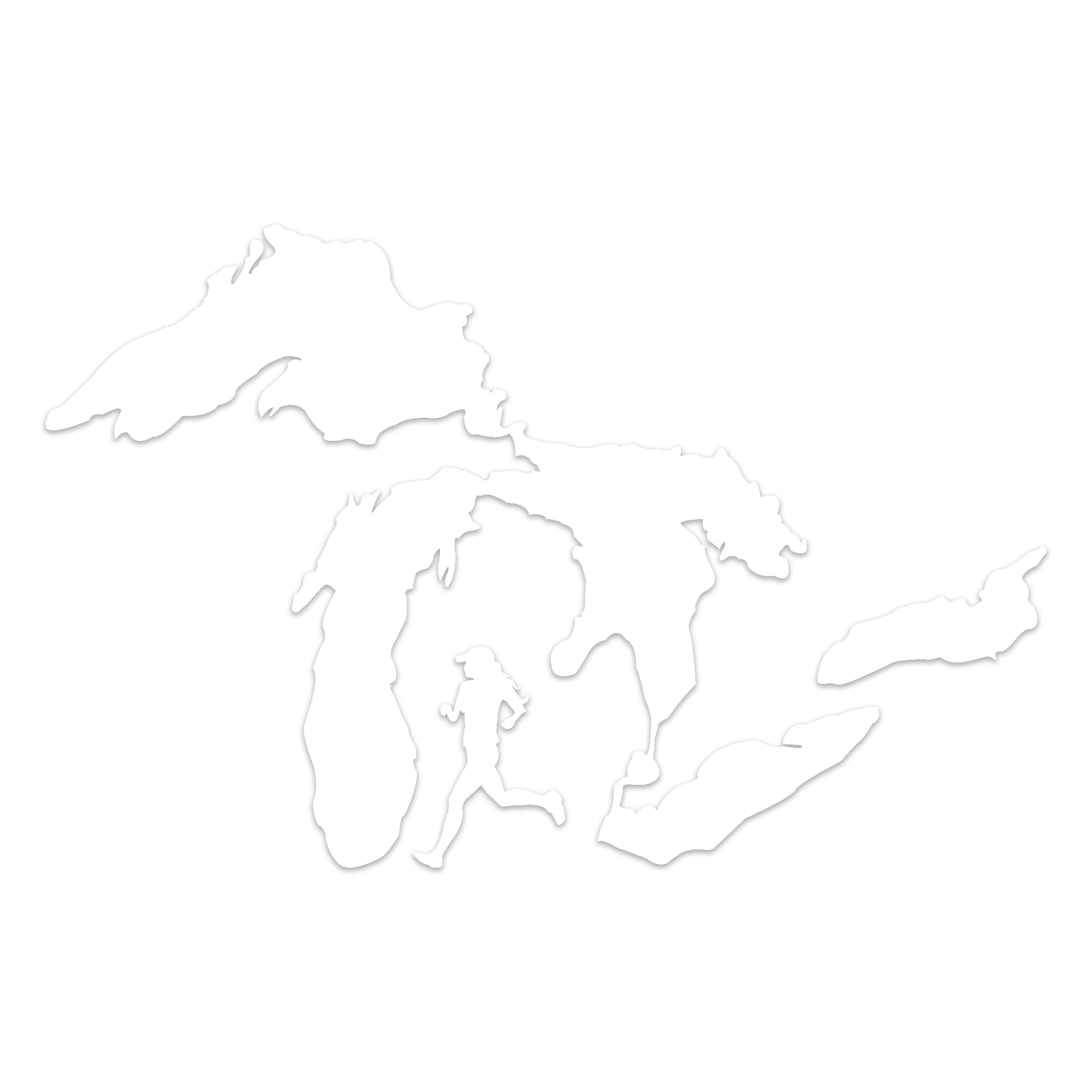 Great Lakes Silhouettes - White Decal - Hobbies | Great Lakes Proud ...