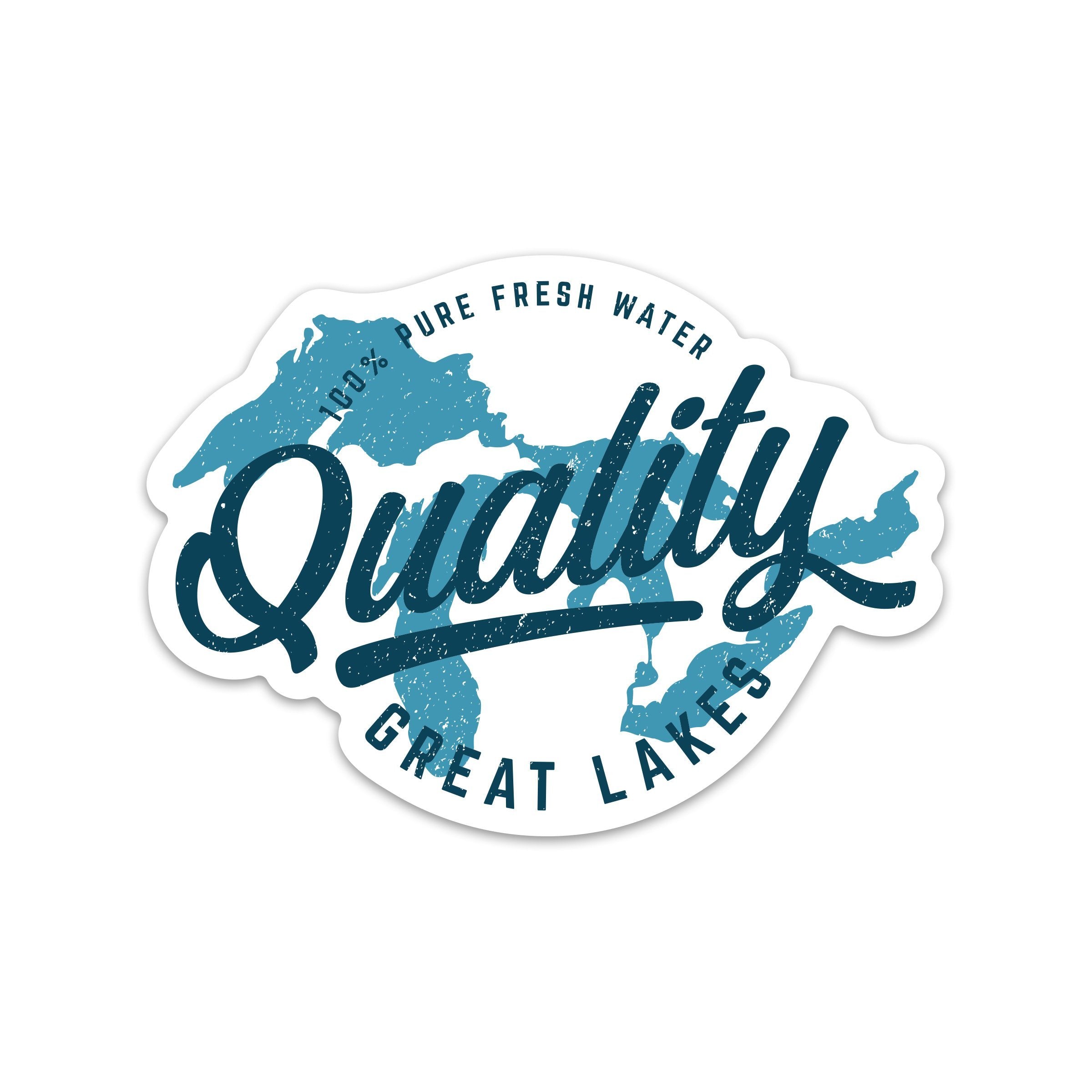 Quality Great Lakes Sticker – Great Lakes Proud