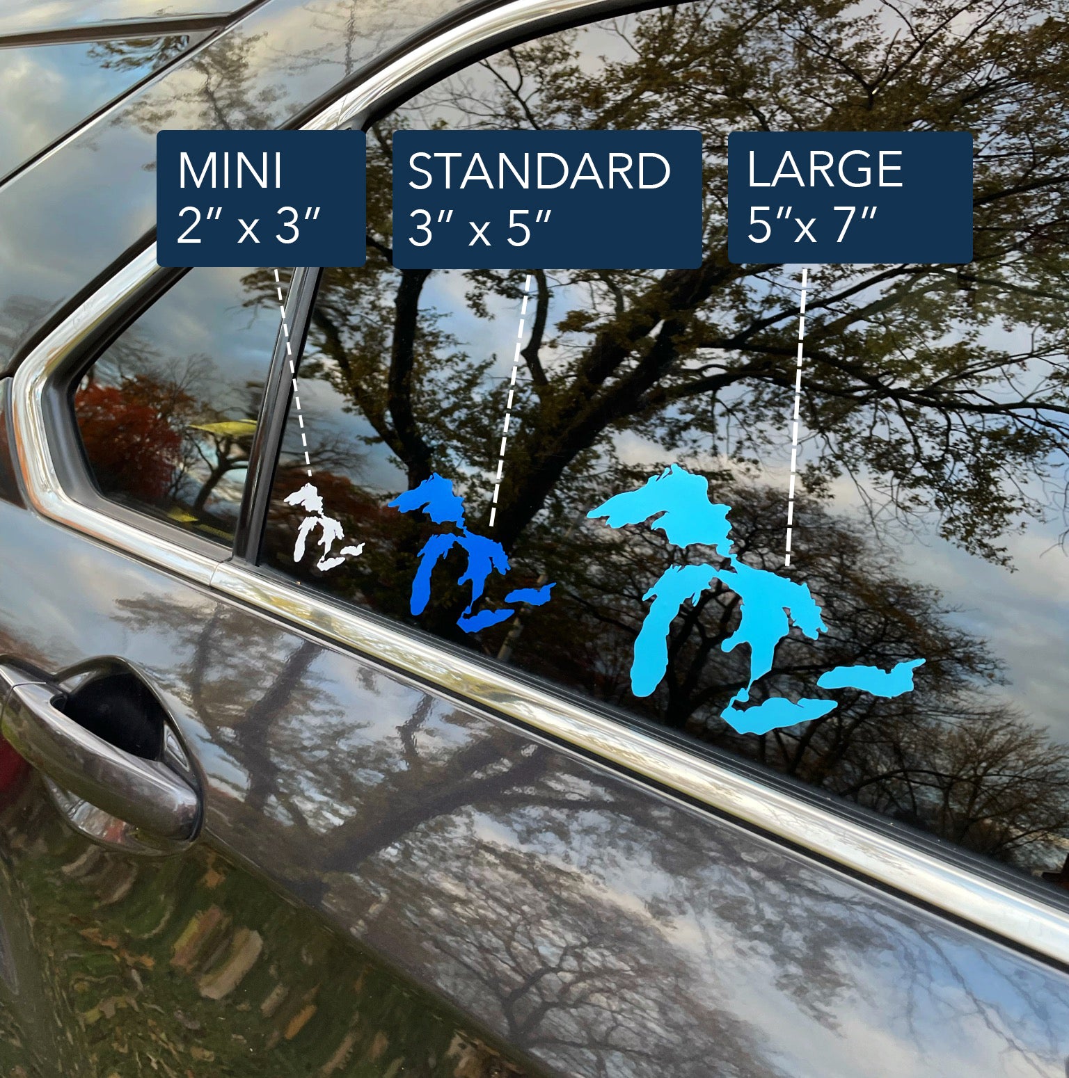 Great Lakes Sunset Sticker | Great Lakes Proud | The Original Great ...